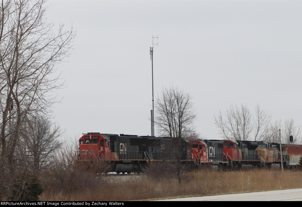 IC 1039 1017 9621 CN 8019 UP 7185